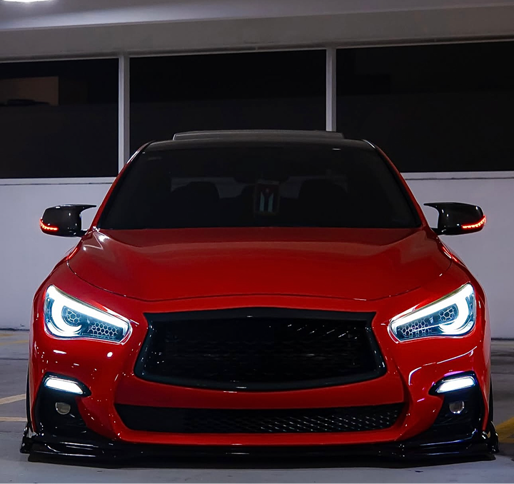 Q50 custom headlights – Milly customs