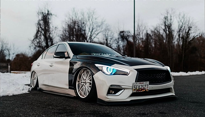 Q50 custom headlights – Milly customs