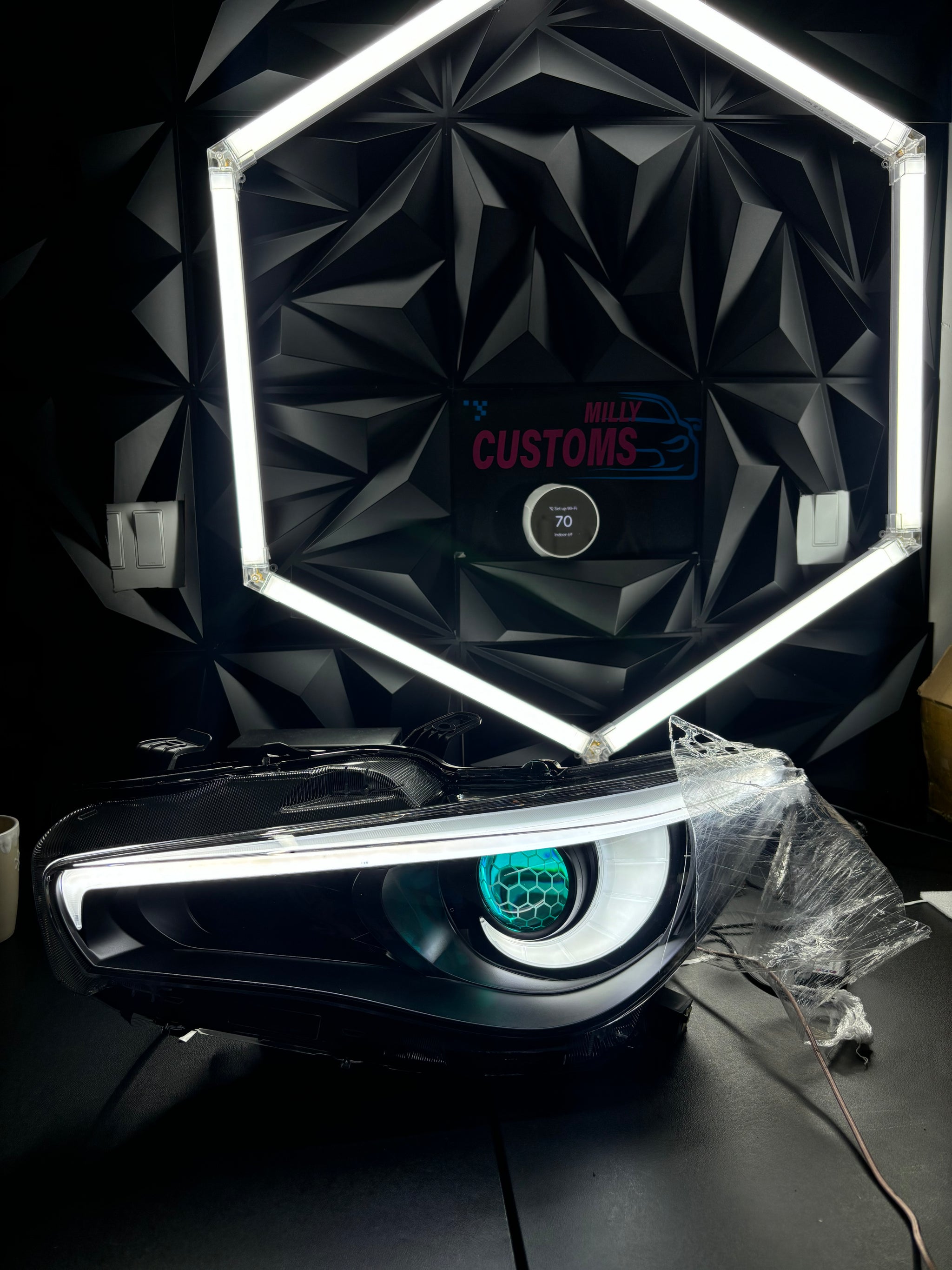 Q50 2014-2021 Prebuilt Custom Headlights – Milly customs