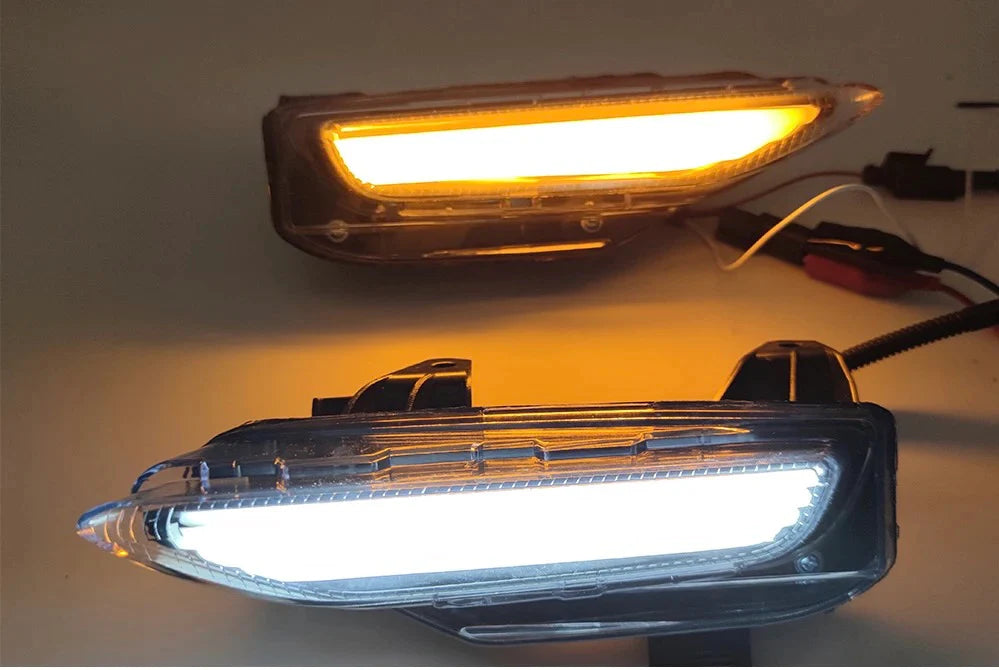 Q50 2014-2019 V2 Front Bumper DRL Turn signals – Milly customs