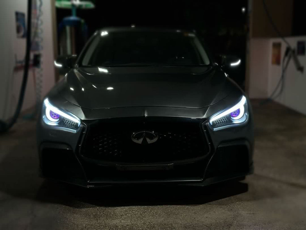 Q50 2014-2017 Prebuilt Custom Headlights – Milly customs