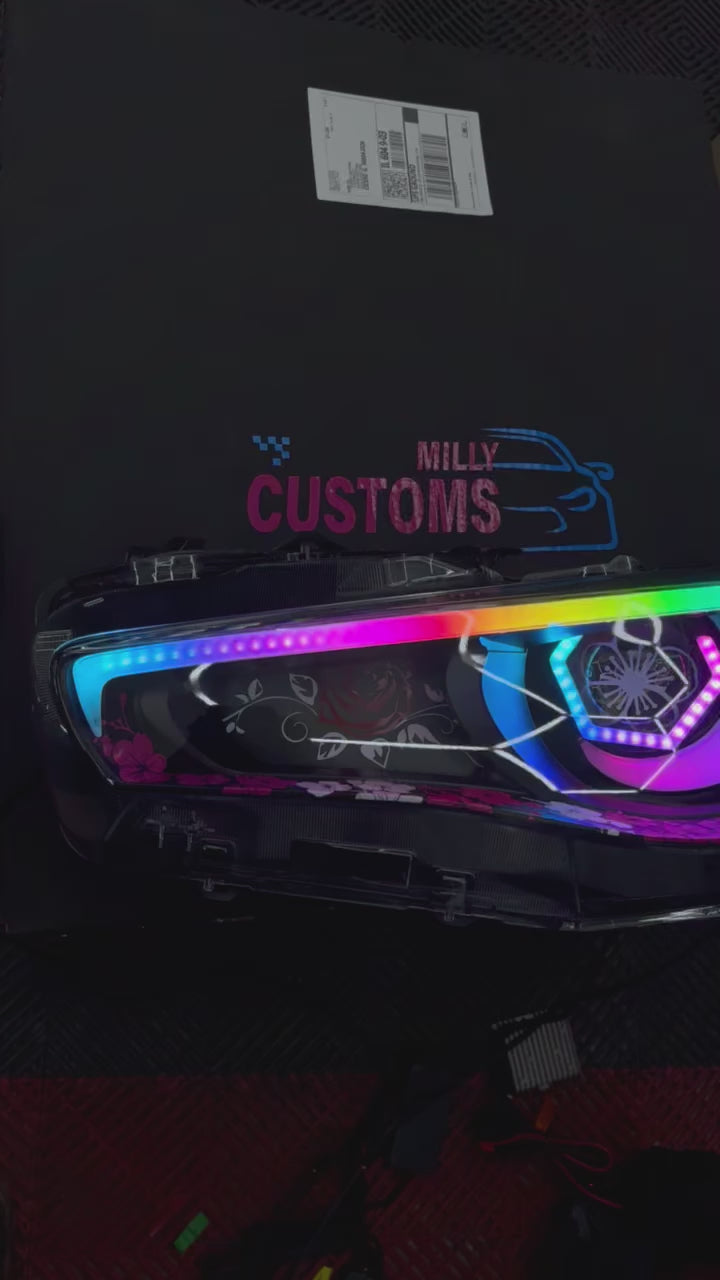 Q50 2014-2020 Prebuilt Custom headlights – Milly customs